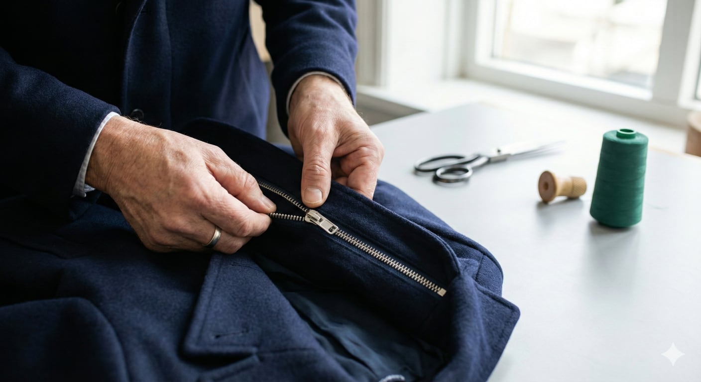 Jacket & Coat Zip Replacement Online UK | iSeam
